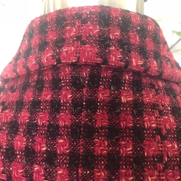 Terry Ward | Jackets & Coats | Red Tweed Terry Ward Jacket | Poshmark